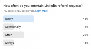 How to ask for referral on linkedin (with templates)