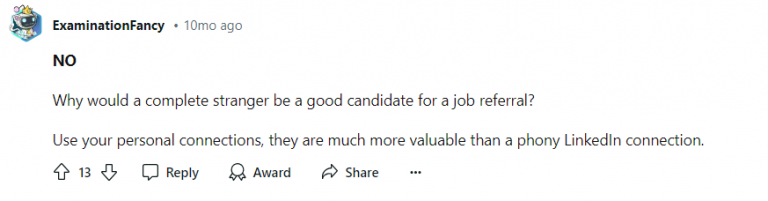 How to ask for referral on linkedin (with templates)